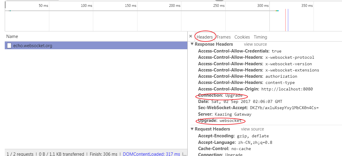 在Chrome中调试WebSocket：查看websocket连接信息 | | GoEasy文库